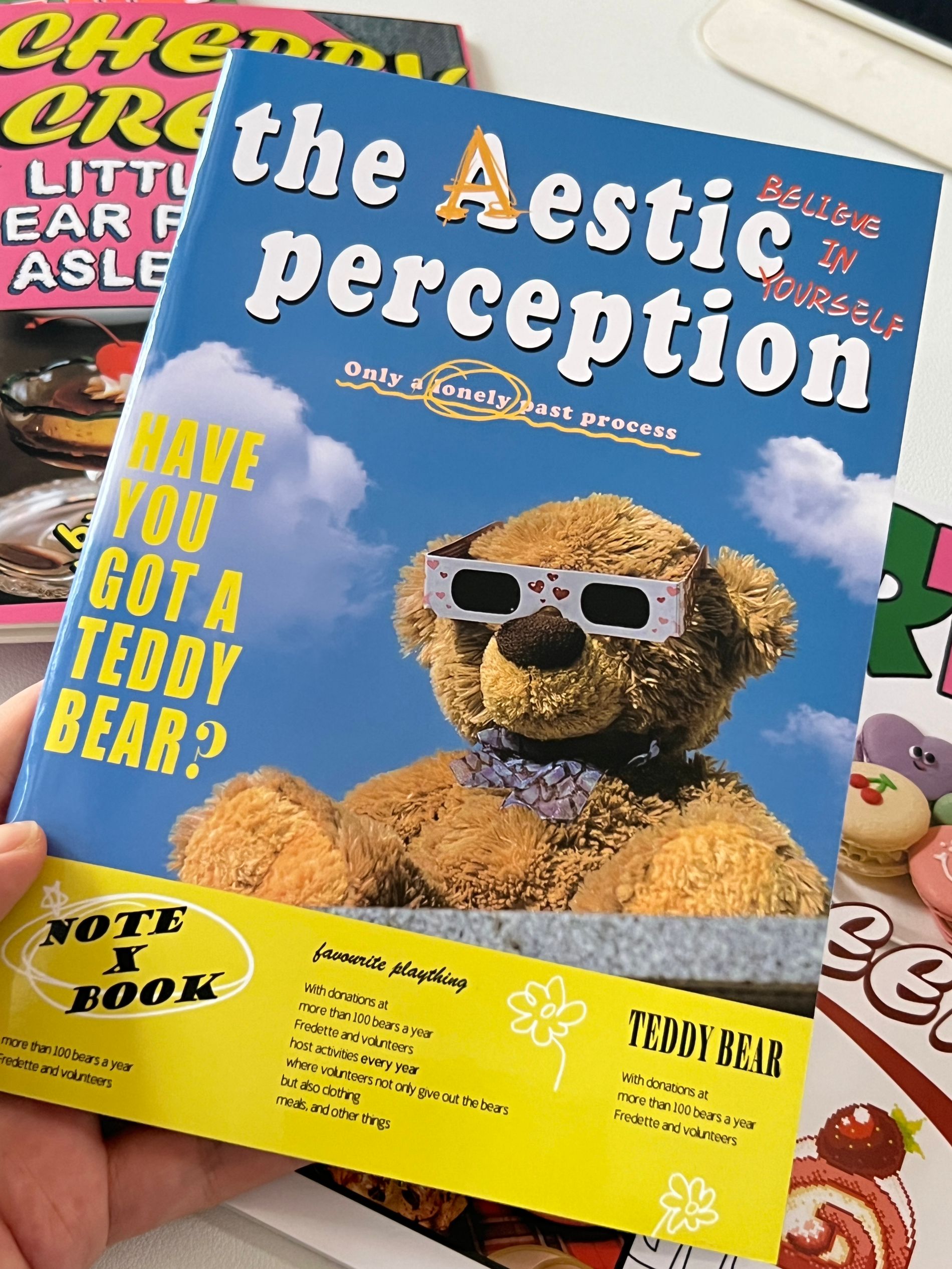 OHAYA | Retro Contrast Color Riding Stud Notebook Horizontal Line ...