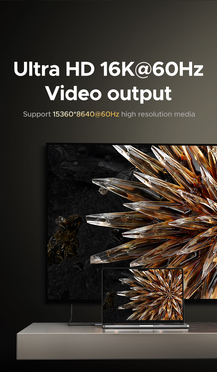 UGREEN Gen4 USB C to USB C PD 240W Fast Charging Cable 80 Gbps Max 5A Curent 16K@60Hz Max Nylon ...