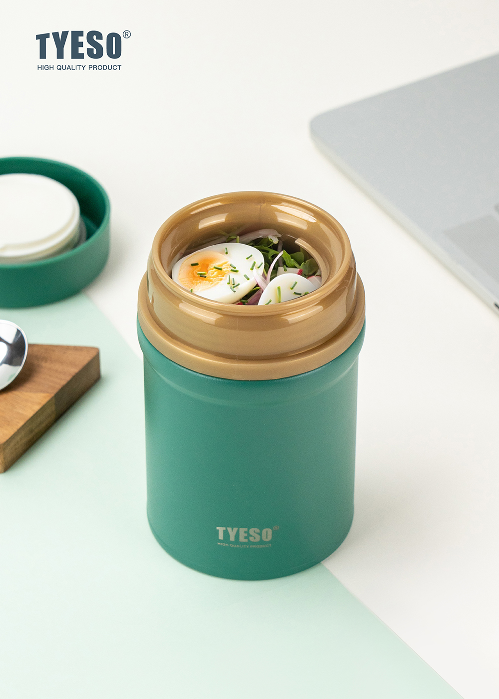 TYESO® Leak Proof 316 stainless steel thermos Food Jar Lunch Container ...