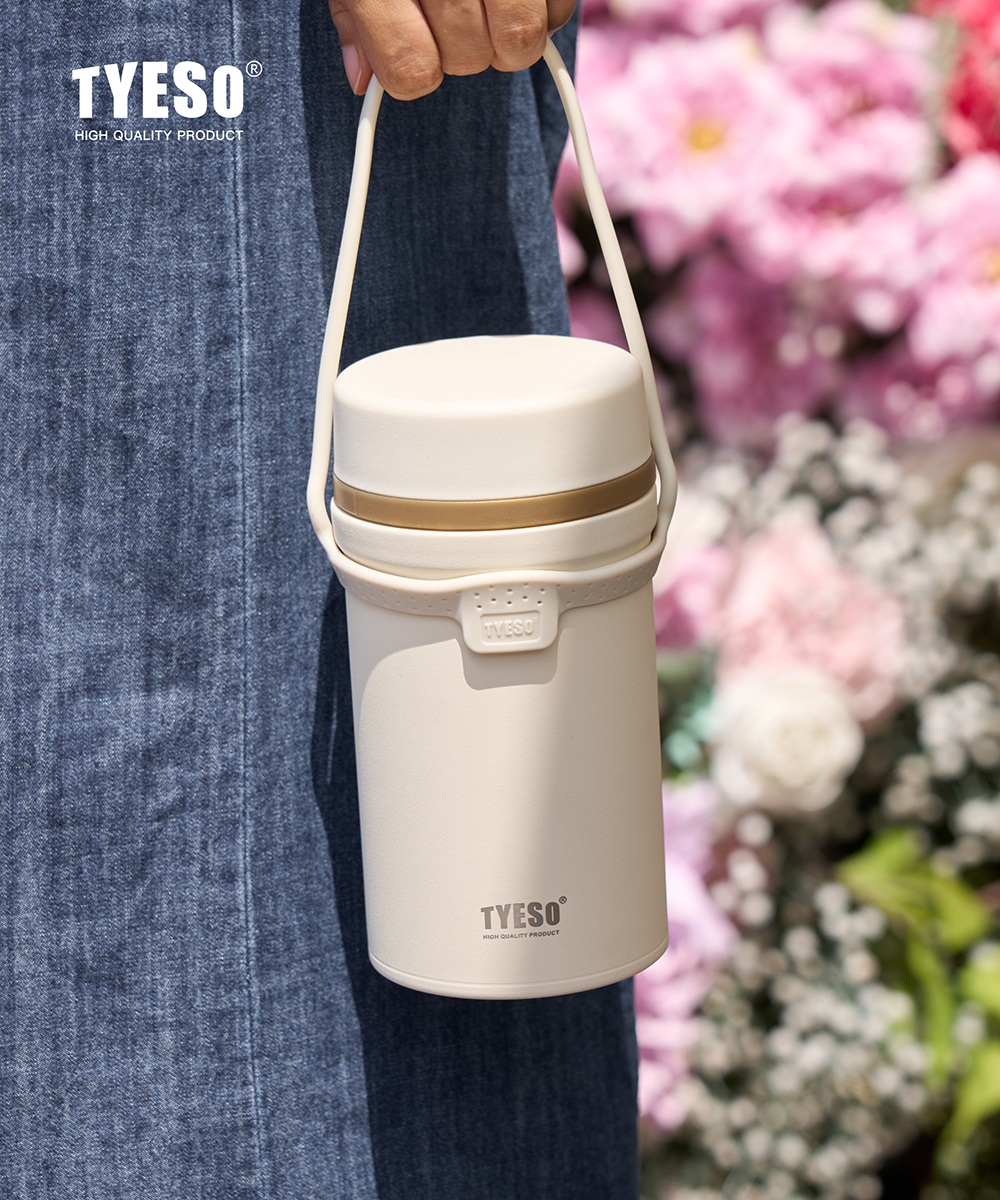 TYESO® Leak Proof 316 stainless steel thermos Food Jar Lunch Container ...