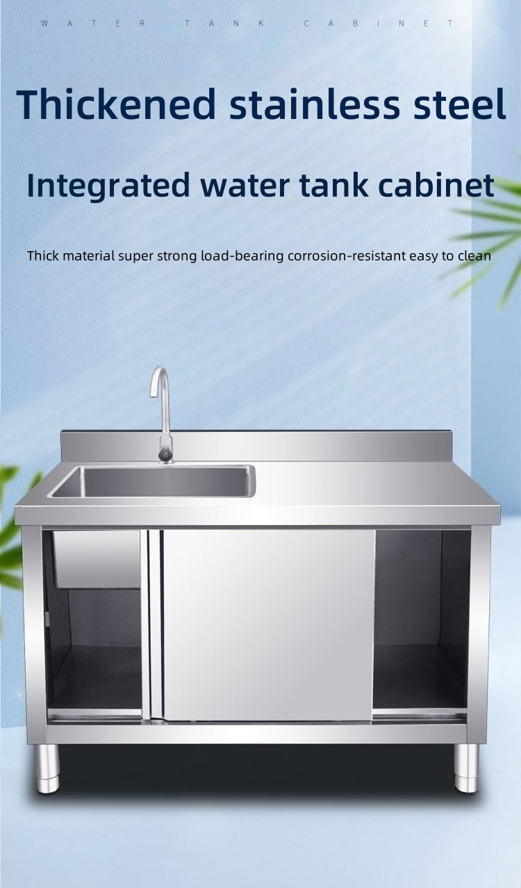 Sink Stainless For Kitchen Island Table Counter Top Sideboard Kitchen ...