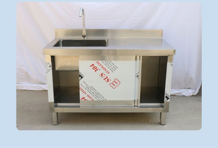 Sink Stainless For Kitchen Island Table Counter Top Sideboard Kitchen ...