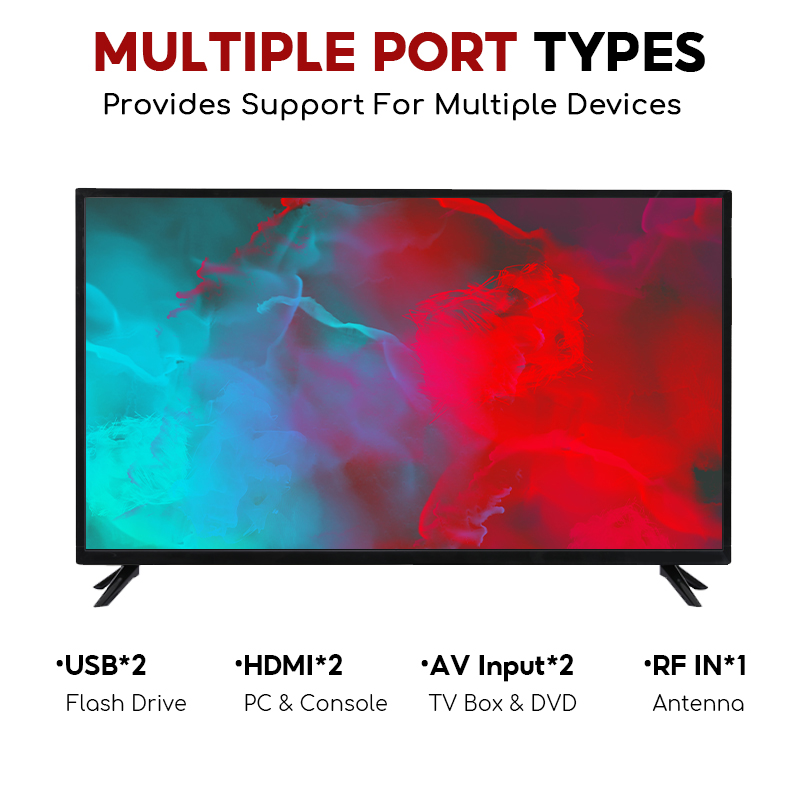 Ginza 40 inches LED TV sale Not Smart TV Flatscreen Ultra-slim HDMI-AV-VGA-USB | Shopee Philippines