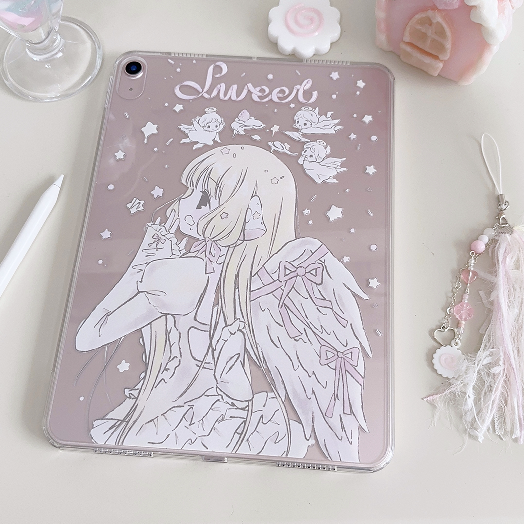 Humanoid Computer Angel Heart Original Design ipad Protective Case ...