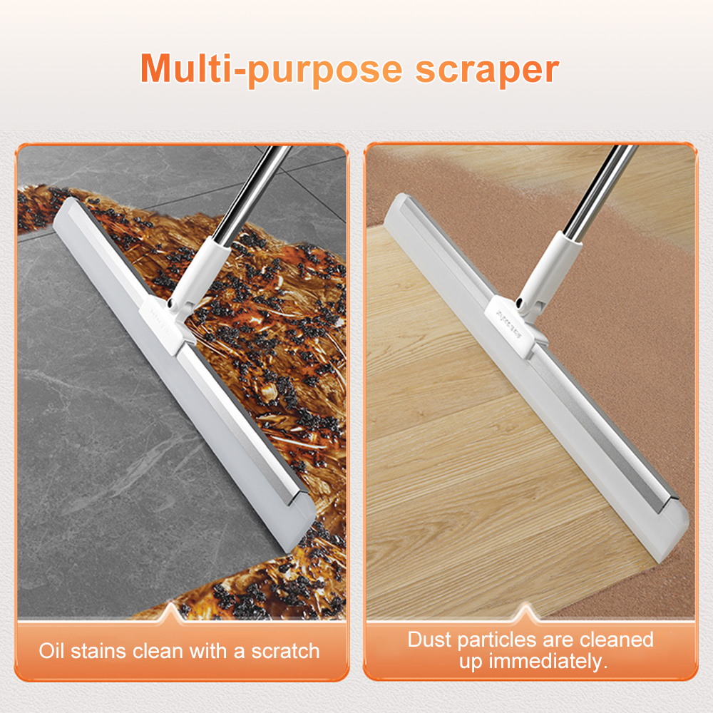 Joybos Magic Broom Silicone Scrape Bathroom Scraper Hair Dust Clean ...