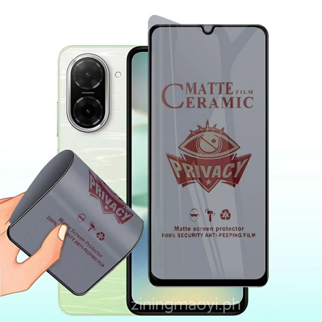 3in1 Redmi A5 PrivacyAnti-Spy Film For Redmi A3 A4Full Cover Screen Protector+Camera Lens Film ...