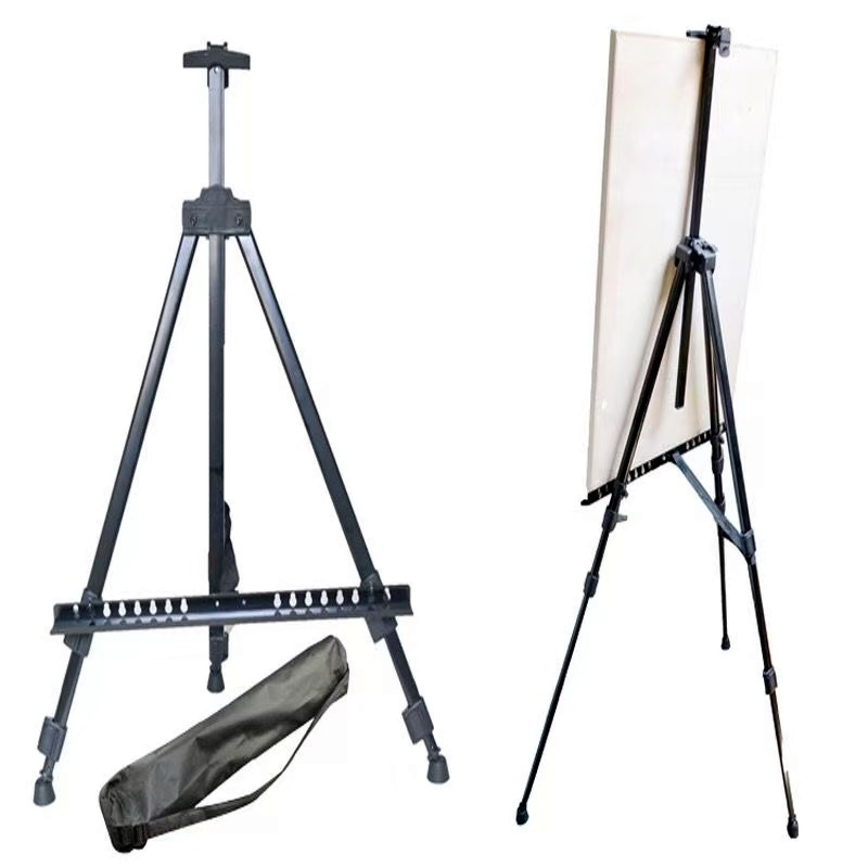Thick Aluminum Mini Easel Stand Folding Adjustable Easel Telescopic ...