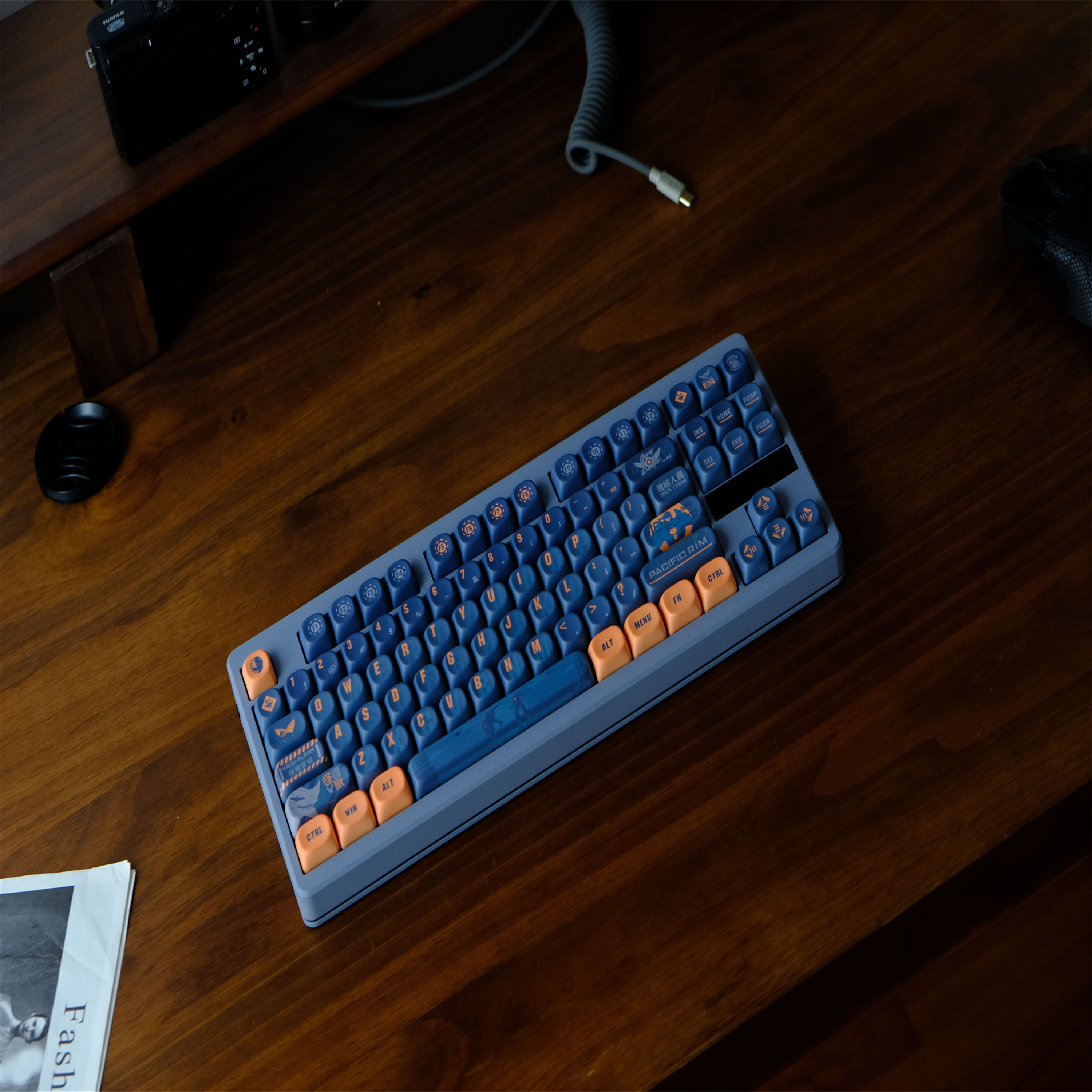 GMK Around Pacific Keycaps Set 151 Keys PBT Material MOA Profile for MX Switch Mechanical ...