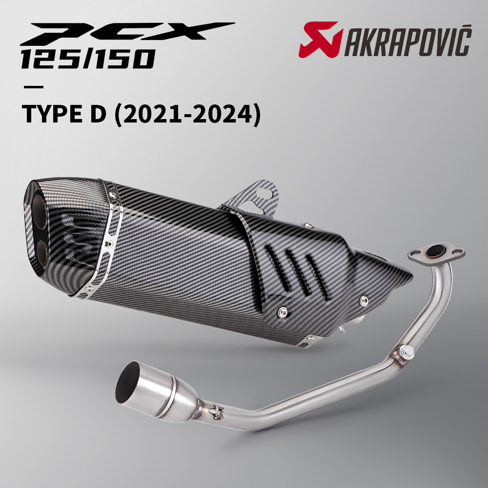 For PCX125 PCX150 PCX 125 150 2021-2025 Motorcycle Exhaust System ...