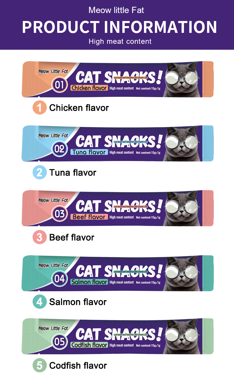 10/30/50/100/Pcs Cat Treats Cat Wet Food Dry Catnip Cat Food Cat Gras ...