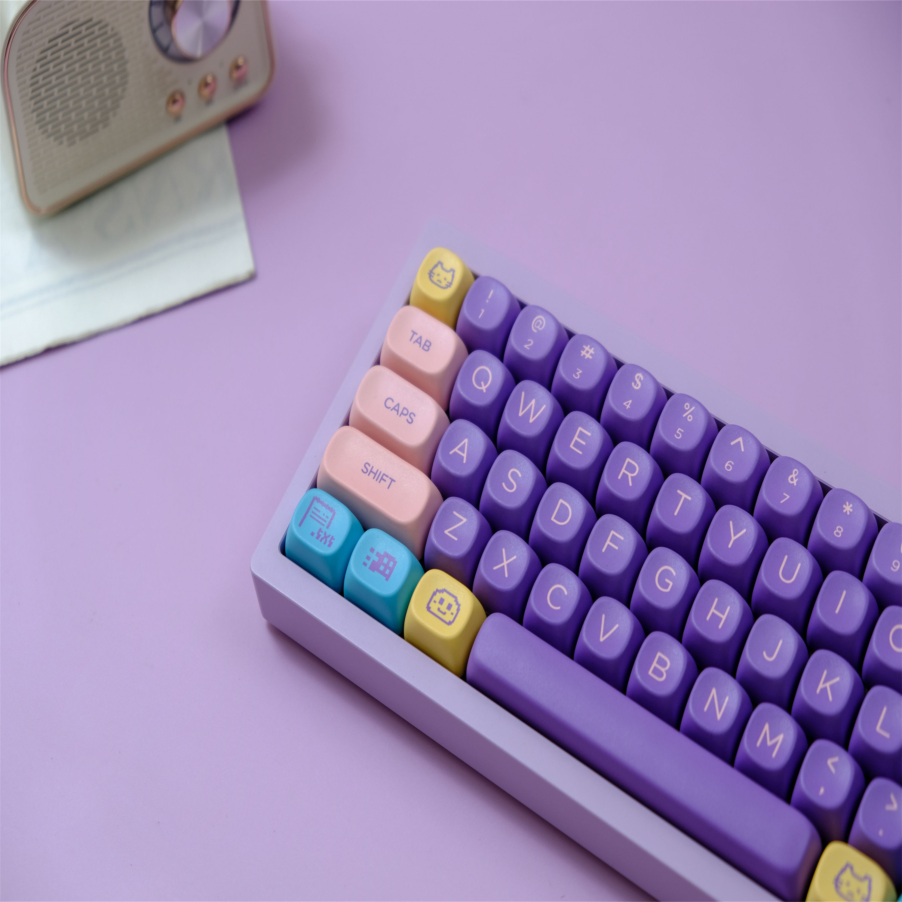 Assorted Candies keycaps 126 Key MOA Profile DYE-SUB Personalized For ...