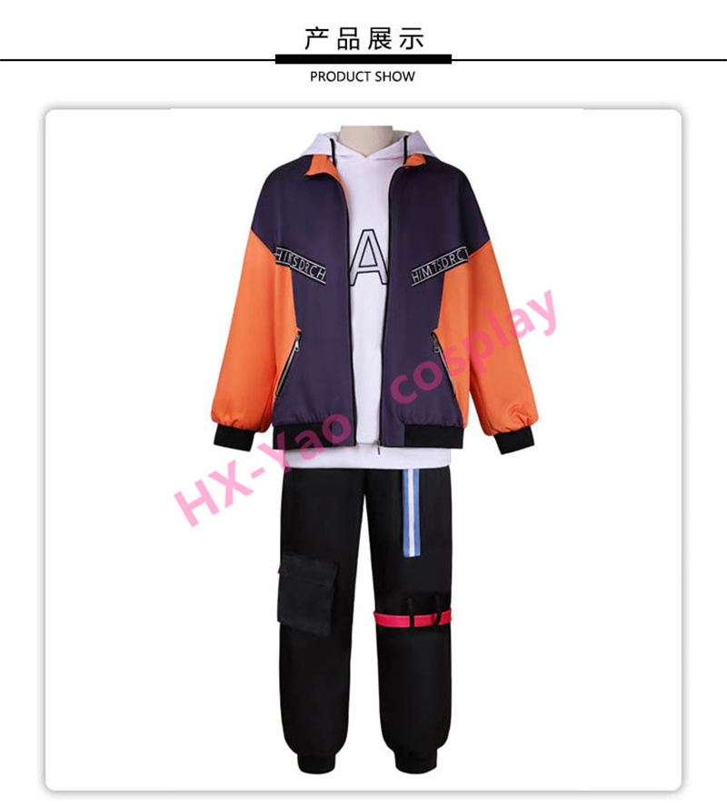[Ready Stock] PJSK Shinonome Akito cosplay Game Costume Project Sekai ...