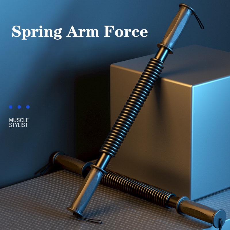 Spring Arm Strength Trainer | Hand Gripper & Power Twister Bar ...