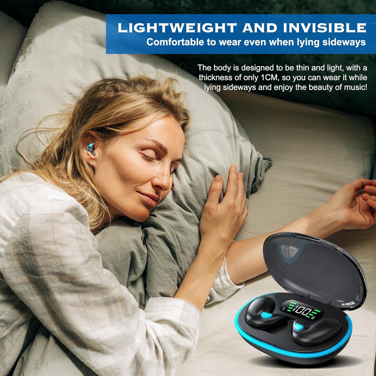 X55 Mini Earphone Wireless Earphone Headphones Noise Reduction Sport ...