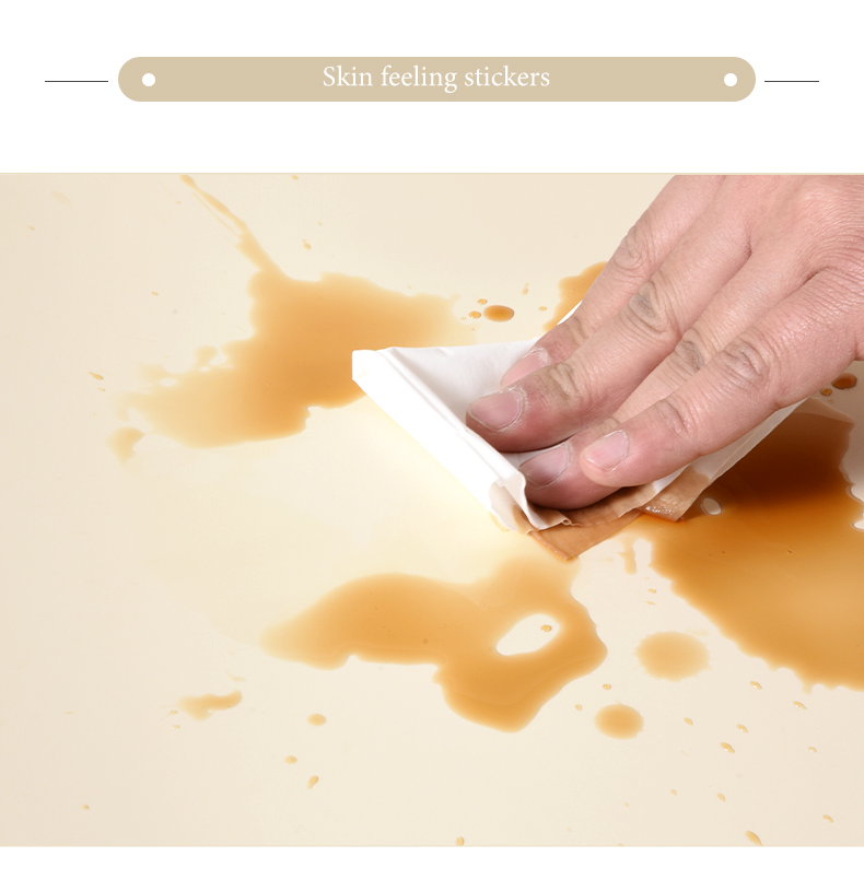 Table Sticker Waterproof Oil-proof Thickened Self Adhesive Moisture ...