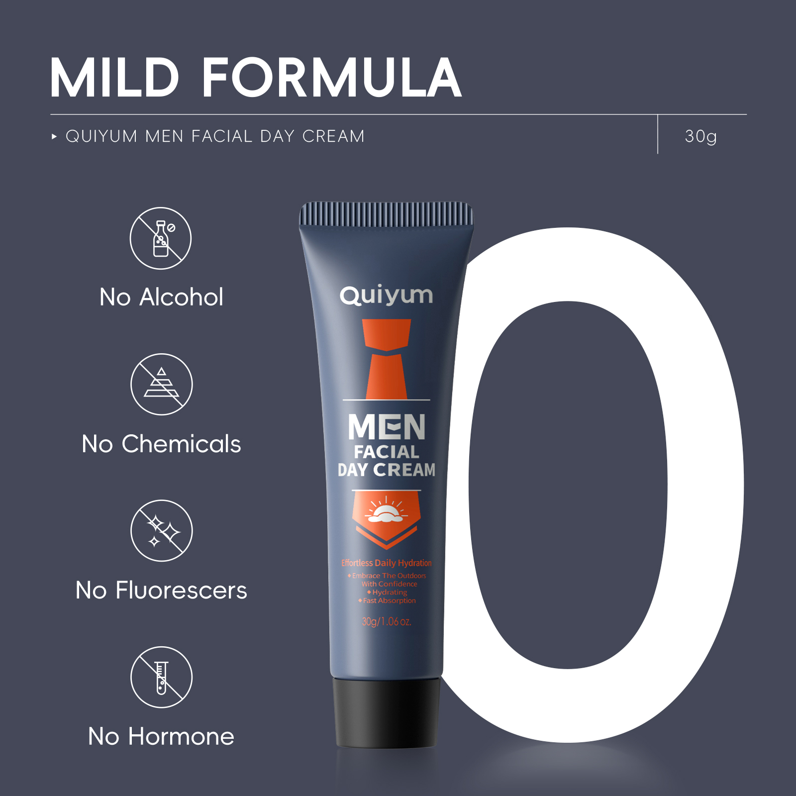 QUIYUM Men Facial Day Cream Rejuvenate And Refresh Skin Hydrating Fast ...
