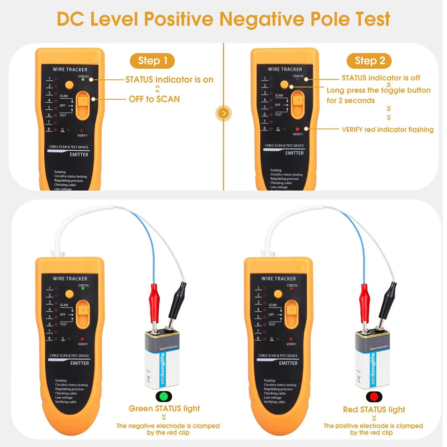 [Local Stock] Cat5 Cat6 RJ45 LAN Network Cable Tester Line Finder RJ11 ...