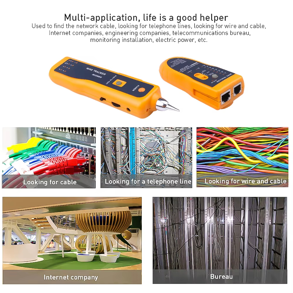 [Local Stock] Cat5 Cat6 RJ45 LAN Network Cable Tester Line Finder RJ11 ...