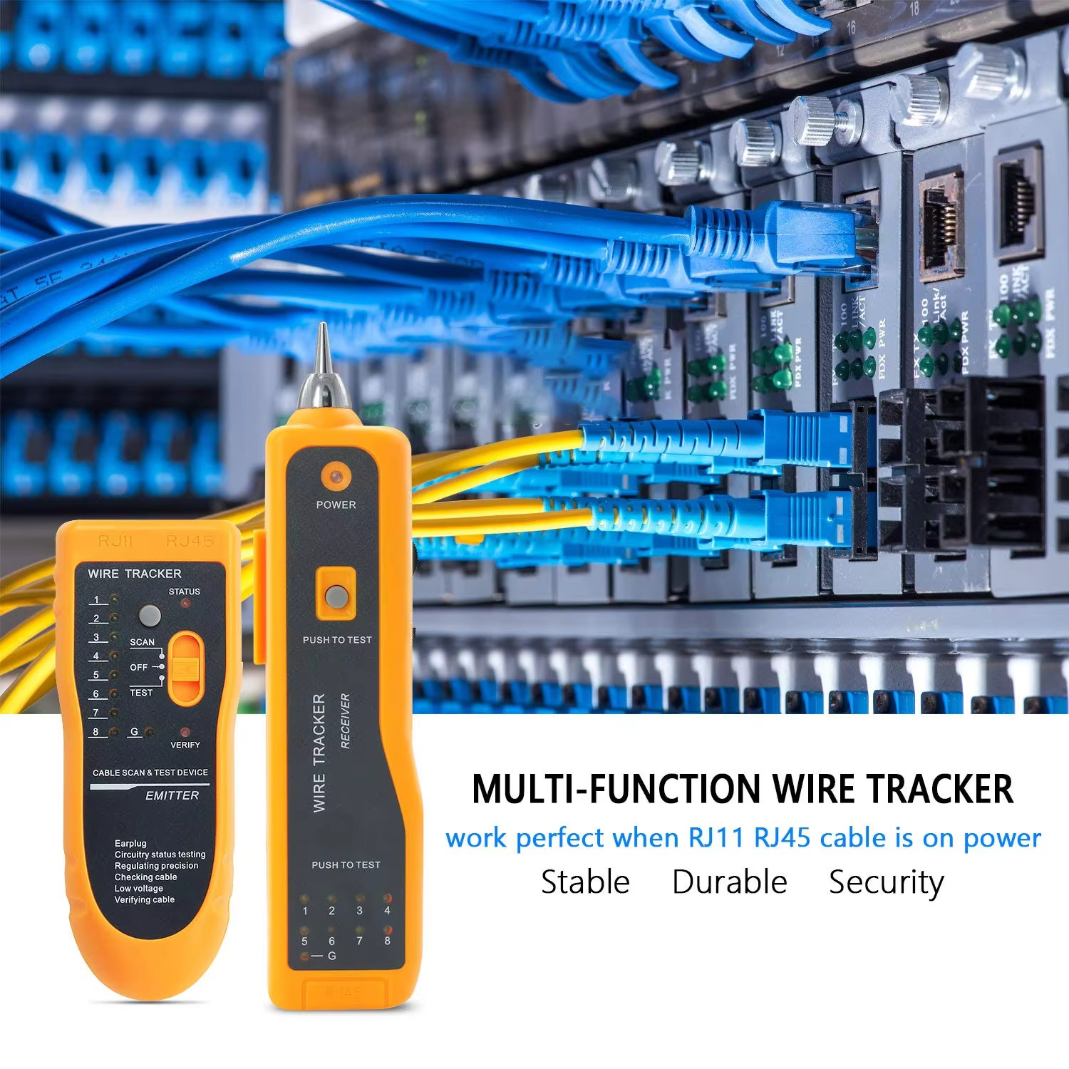 [Local Stock] Cat5 Cat6 RJ45 LAN Network Cable Tester Line Finder RJ11 ...