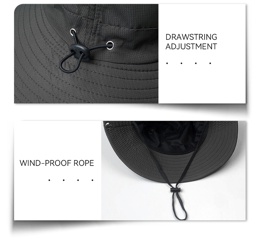 MENSPE Outdoor Hiking Fisherman Cap Quick-drying Comfortable Breathable ...