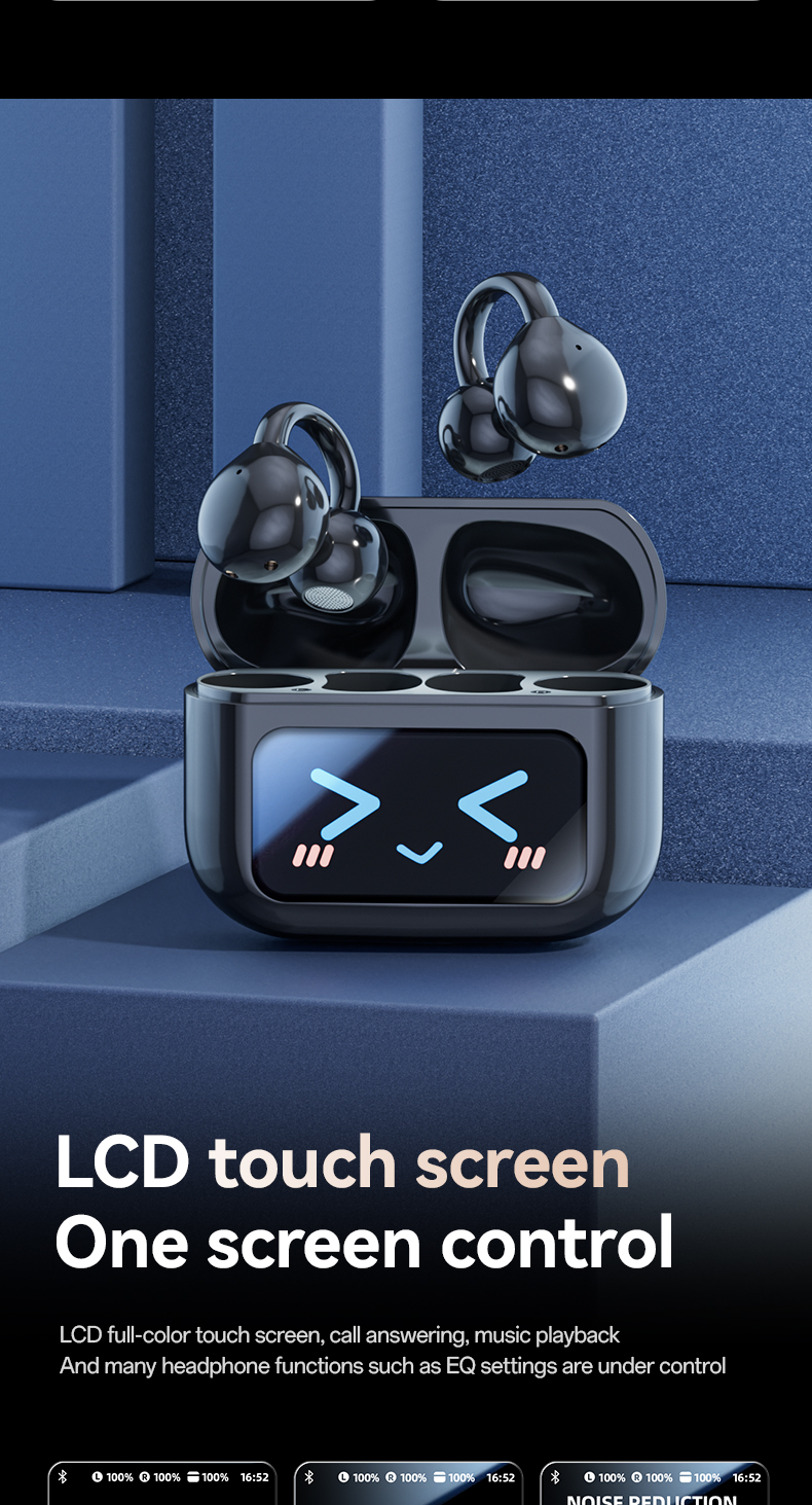 AOC-ACD3521 Wireless AI Bluetooth Headset Long Battery Life Noise Cancellation HIFI Sound ...