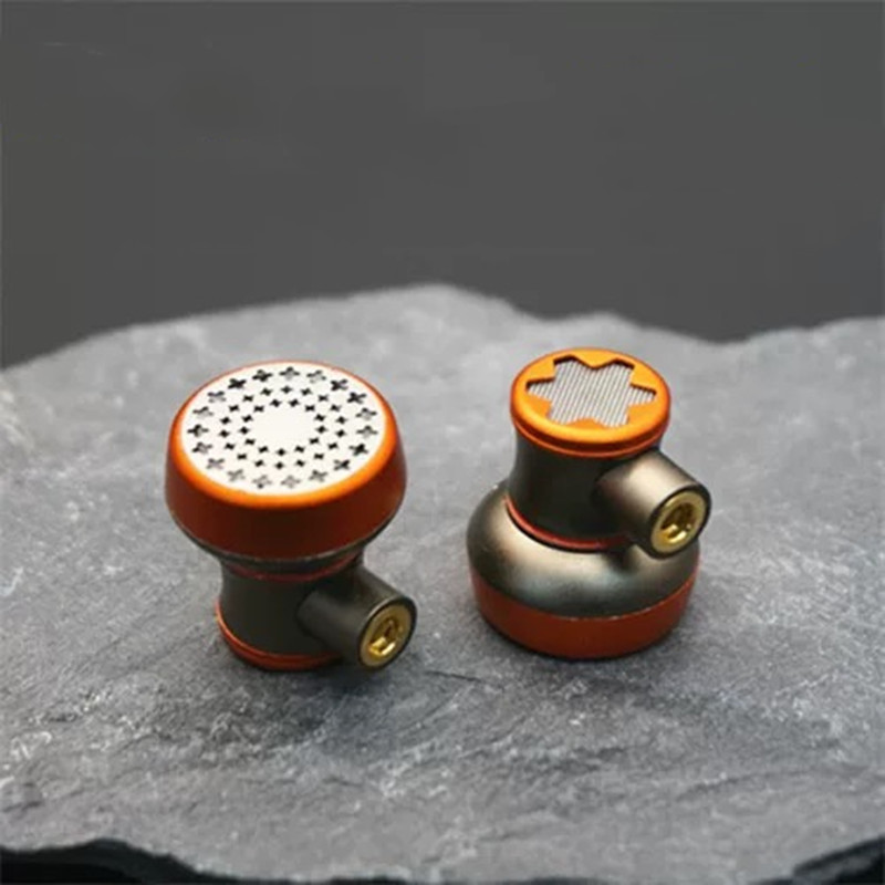 LUN SHENG Starlight 14.2mm HIFI Dual Dynamic Driver Flat Head Earbuds ...