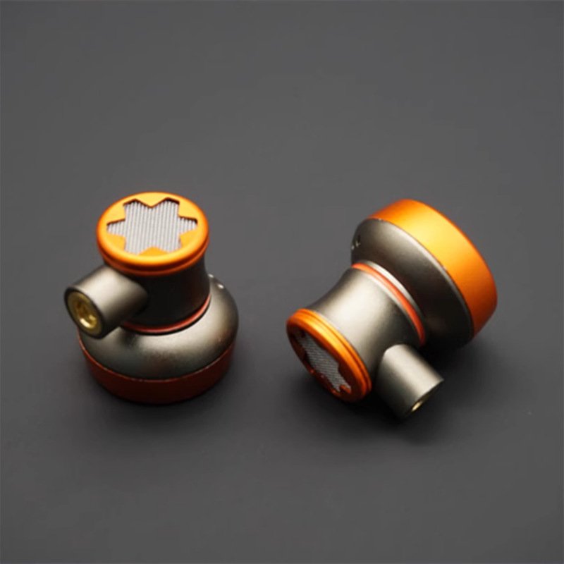 LUN SHENG Starlight 14.2mm HIFI Dual Dynamic Driver Flat Head Earbuds ...