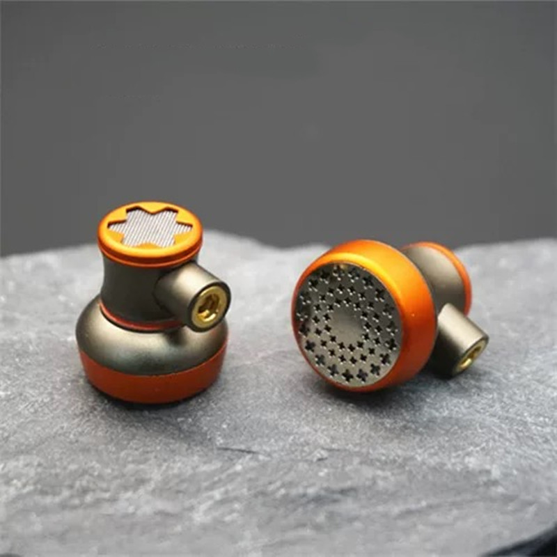 LUN SHENG Starlight 14.2mm HIFI Dual Dynamic Driver Flat Head Earbuds ...