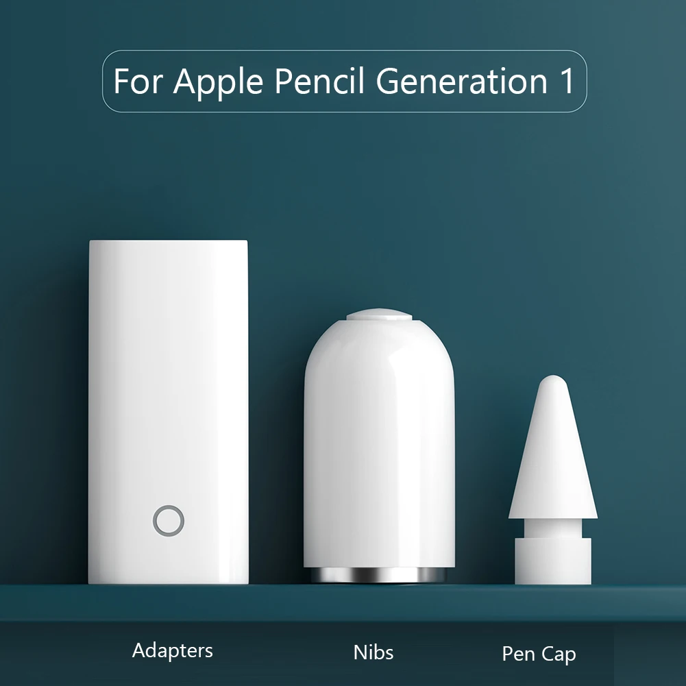 New Replacement Kit for Apple Pencil Stylus 1/2 - Spare Nibs, Charger ...