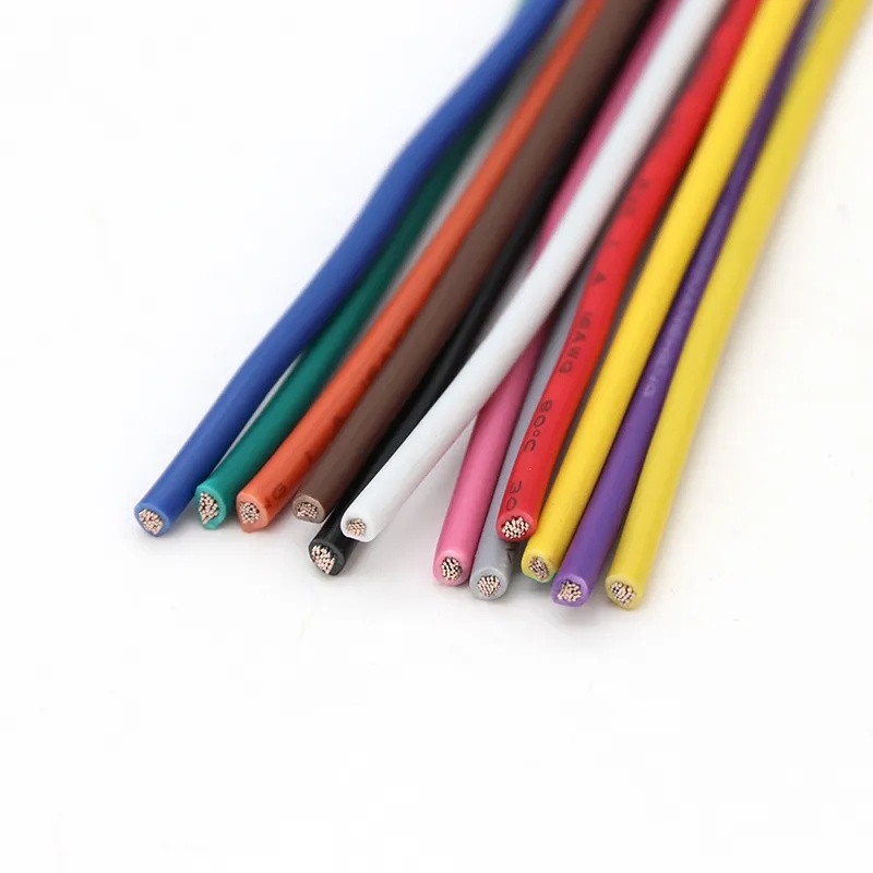 24 22 20 18 16 AWG UL1015 Electric Wire PVC Insulated Lamp Lighting ...