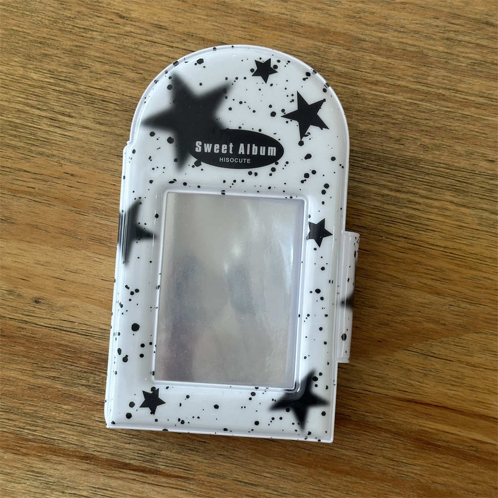 3 Inch Star & Butterfly Photo Album – Cute Five-Point Snap Closure ...
