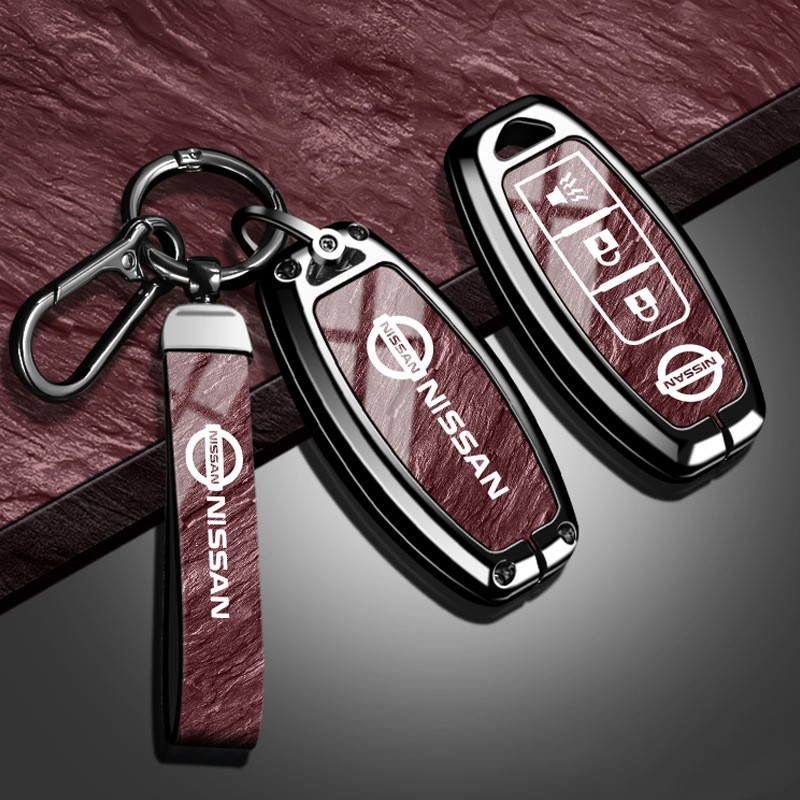 Nissan Key Cover Nissan Keychain ALMERA LEAF 370Z GTR LIVINA KICKS E ...