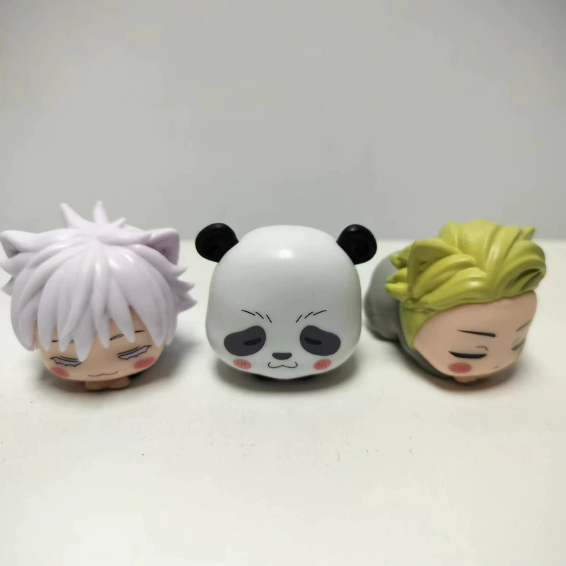 5Pcs/Set Jujutsu Kaisen Sleep Ver. Figures Gojo Satoru Itadori Yuji ...