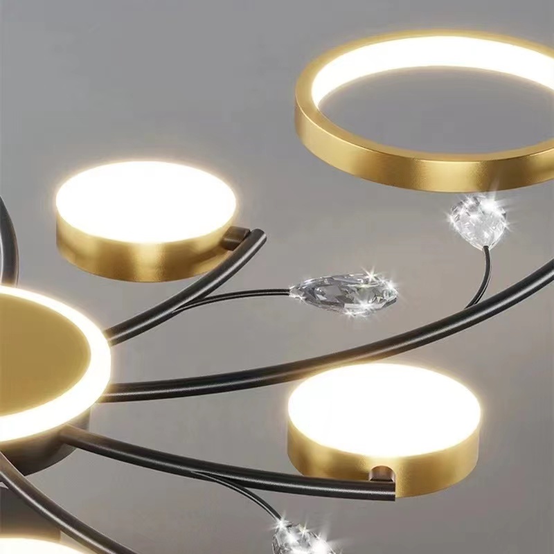 Led Bedroom Center Lights Nordic Pendant lights for Living Room Modern ...
