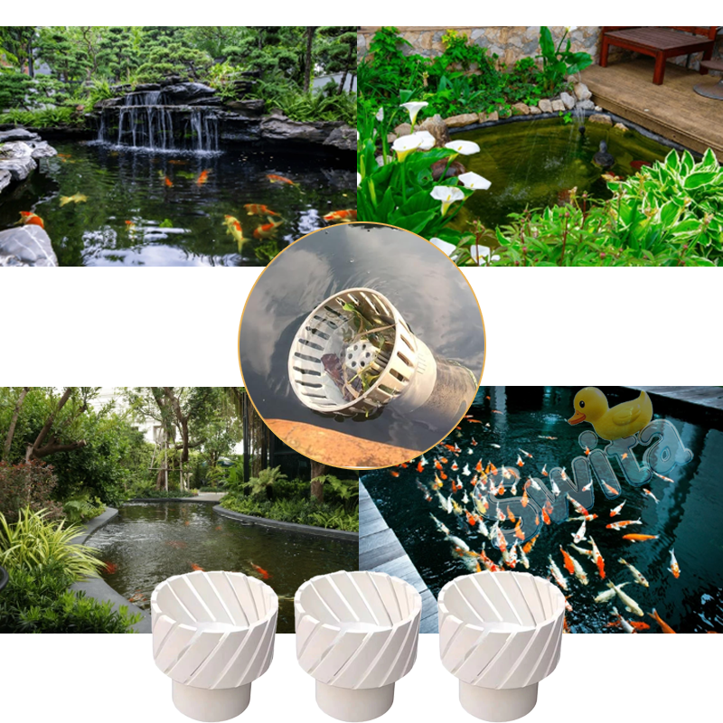 High Efficient Surface Skimmer, Fish Pond Skimmer, Floating Skimmer ...