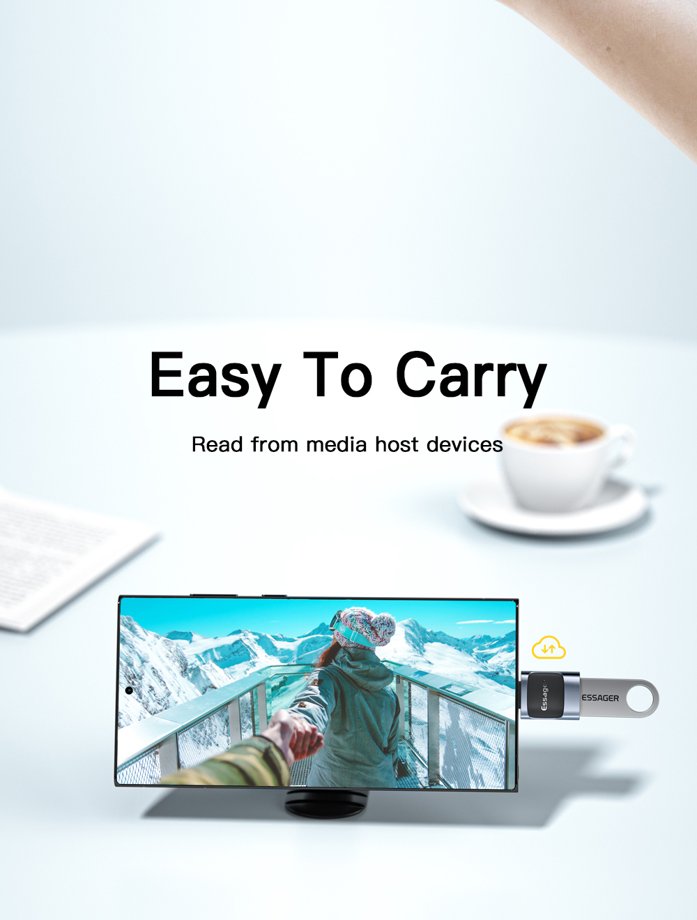 USB 3.0 to Type C OTG Adapter USB A to Micro Type C Converter for ...