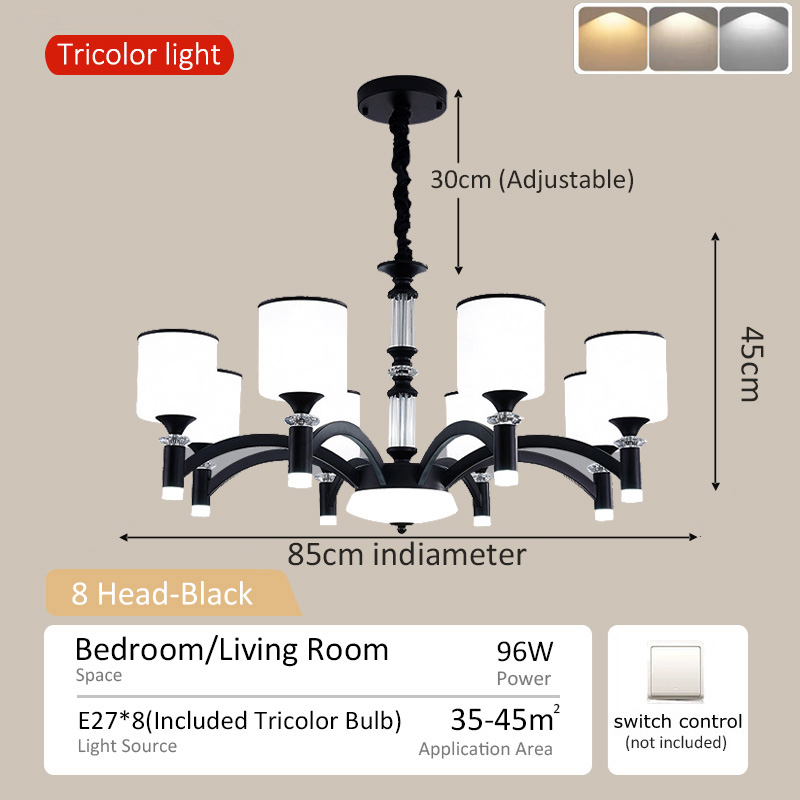 Tricolor Counter Hanging Lamp LED Ceiling Pendant Light for Kitchen ...