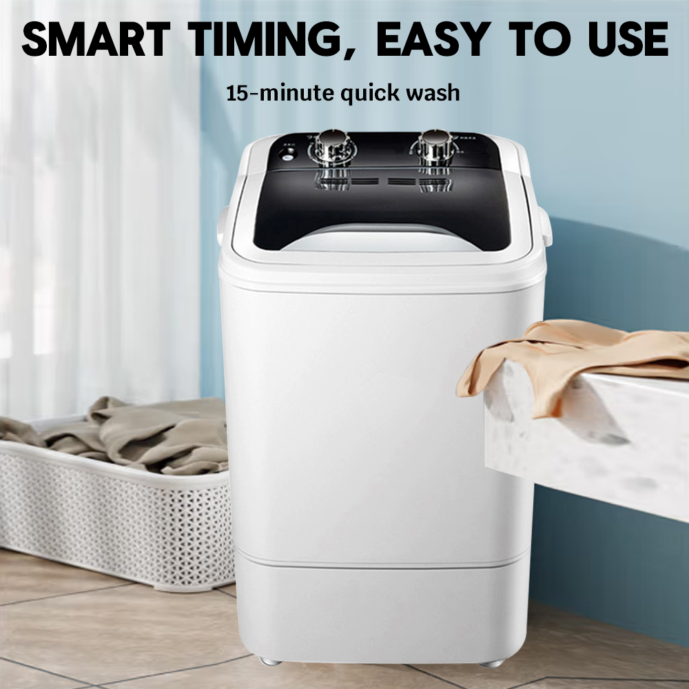 HOMEFUN 9KG Washing Machine Fully Automatic MINI Washing Machine with ...