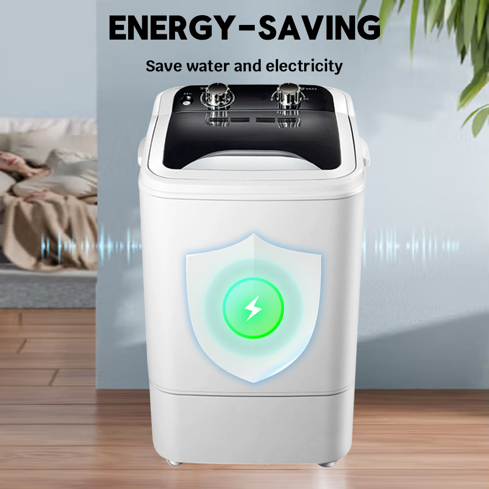 HOMEFUN 9KG Washing Machine Fully Automatic MINI Washing Machine with ...