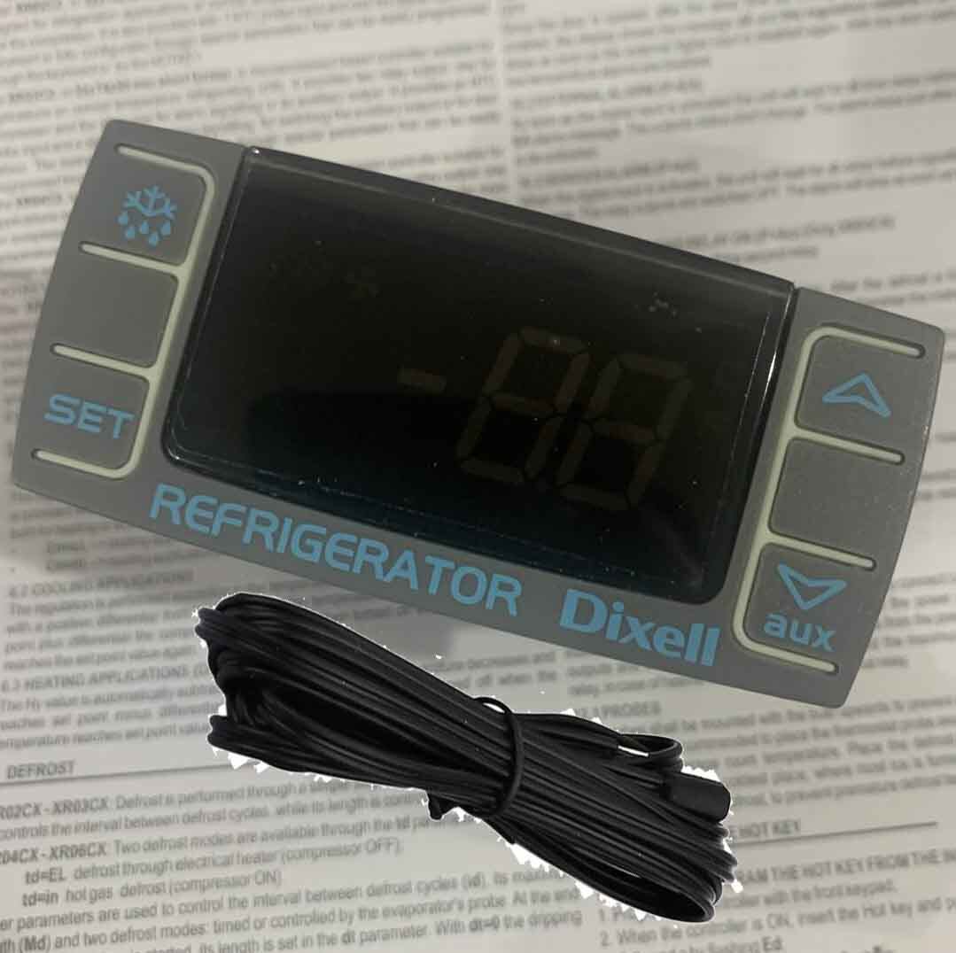 Dixell Digital Temperature Controller XR03CX-4N0F1 Programmable ...