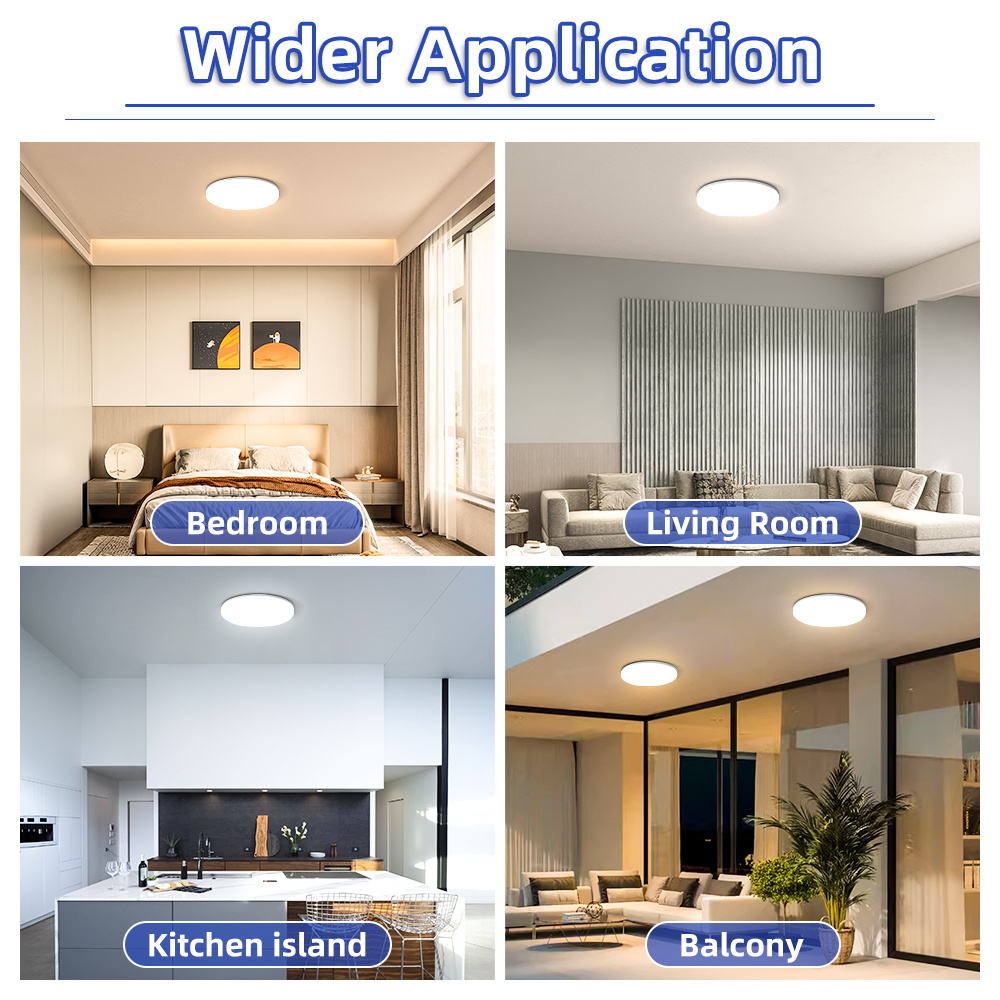 Living room ceiling light ultra bright LED ceiling light 15 watt, 20 ...