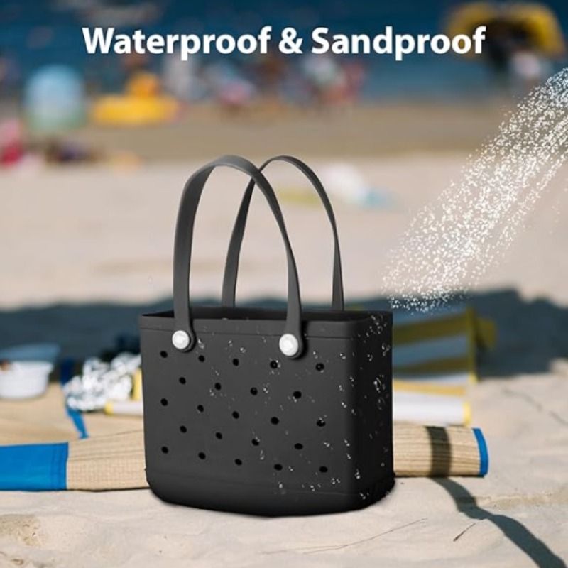 Waterproof EVA Rubber Tote Beach Bags for Women - Women's Advanced Handbags Large Tote Bags ...