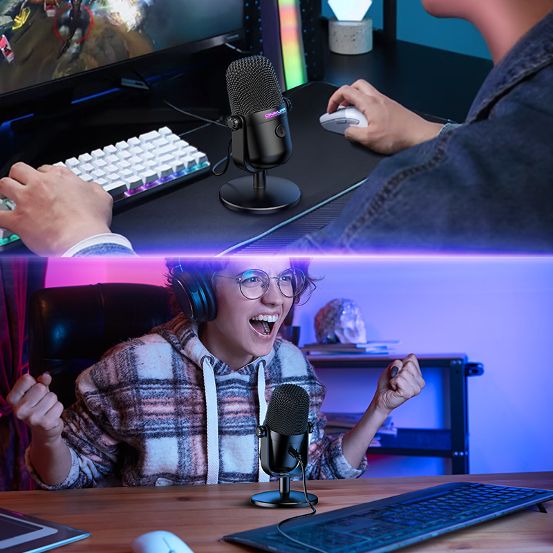 Onikuma M830 Color RGB USB Capacitor Wired Gaming Noise Reduction ...