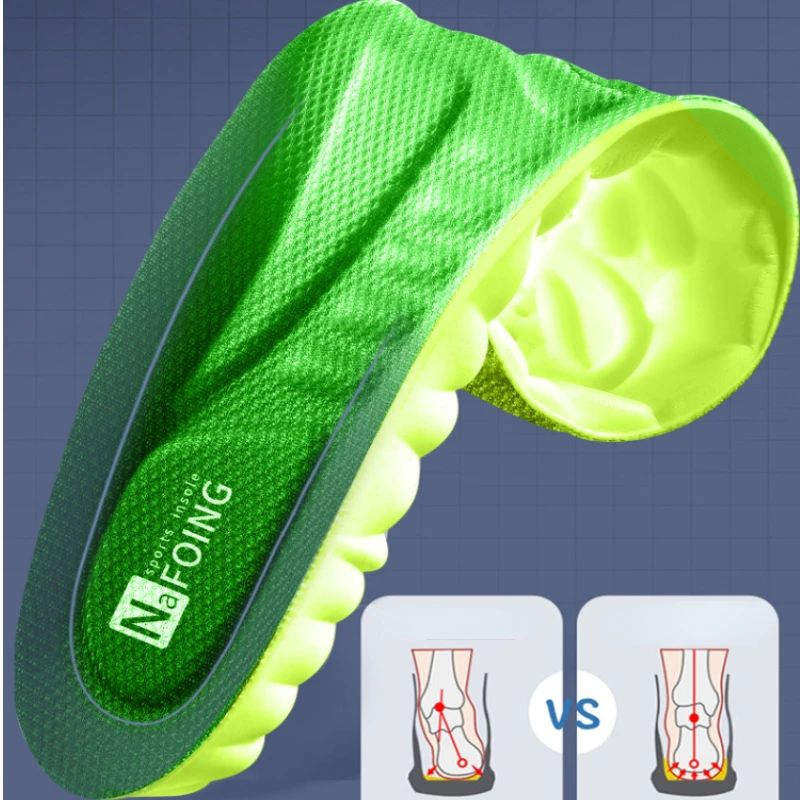 4D Comfort Insoles Ultimate Softness Pads Support for Men and Women Shoe Lifts Comfortable ...