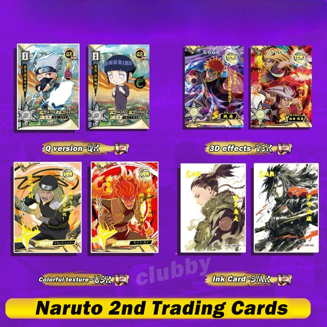 Naruto Thick Cards Sasuke Rare ZR/TCR/SSR card games Anime merch ...