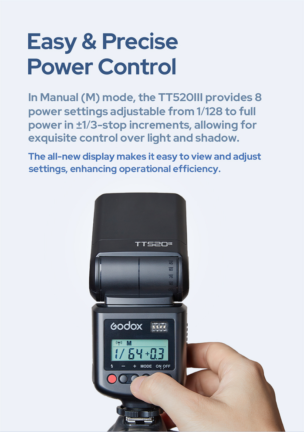 Godox TT520III Universal Camera Flash Electronic Speedlite Wireless ...