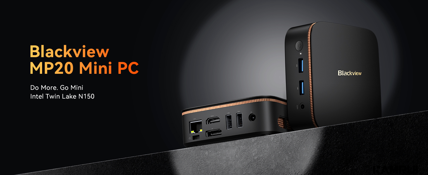 Blackview MP20 Mini PC | Intel N150 | 256/512GB | 4K UHD Display | Win ...