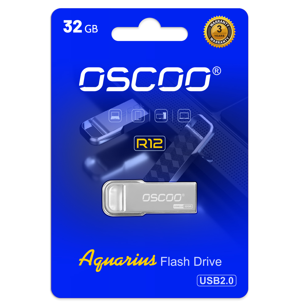 [36 Months Warranty] OSCOO Original Waterproof USB Flash Drive 64GB ...