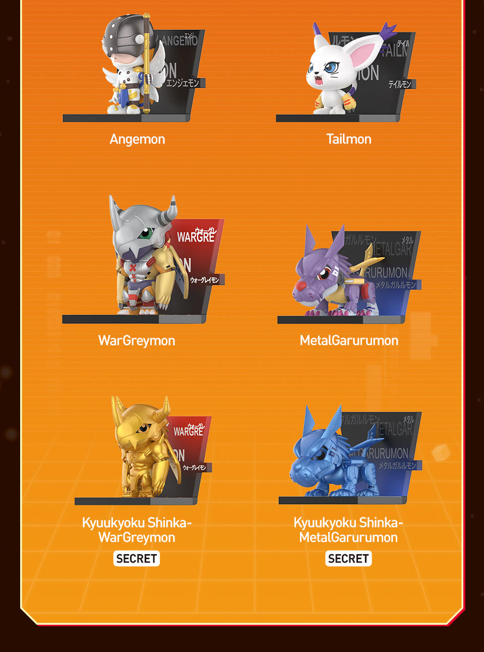 POP MART Digimon Adventure Fridge Magnet Series Figures Blind Box ...