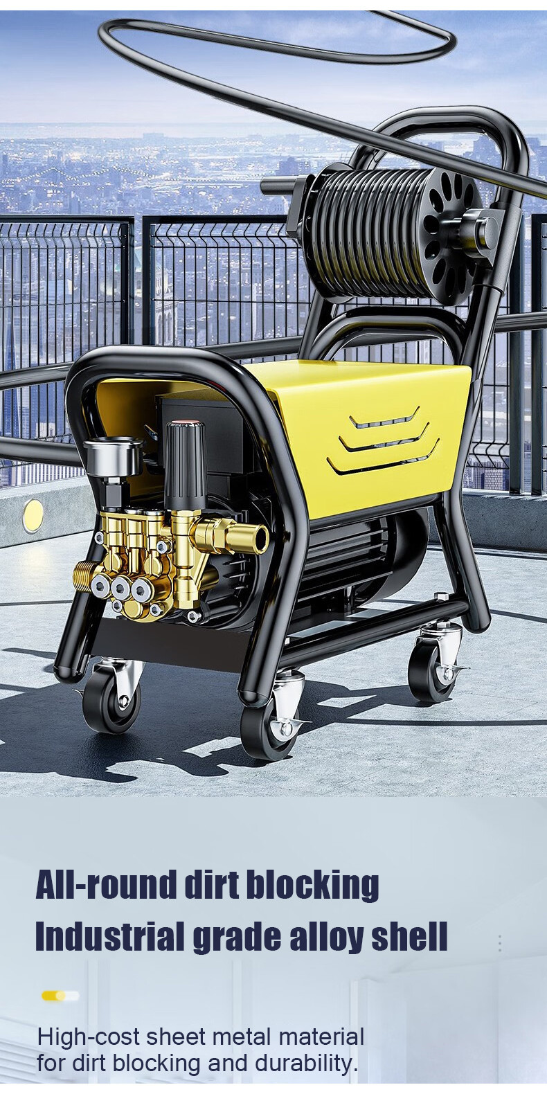 SOARFLY 5200W Water Jet High Pressure Washer Power Washer Pressure ...